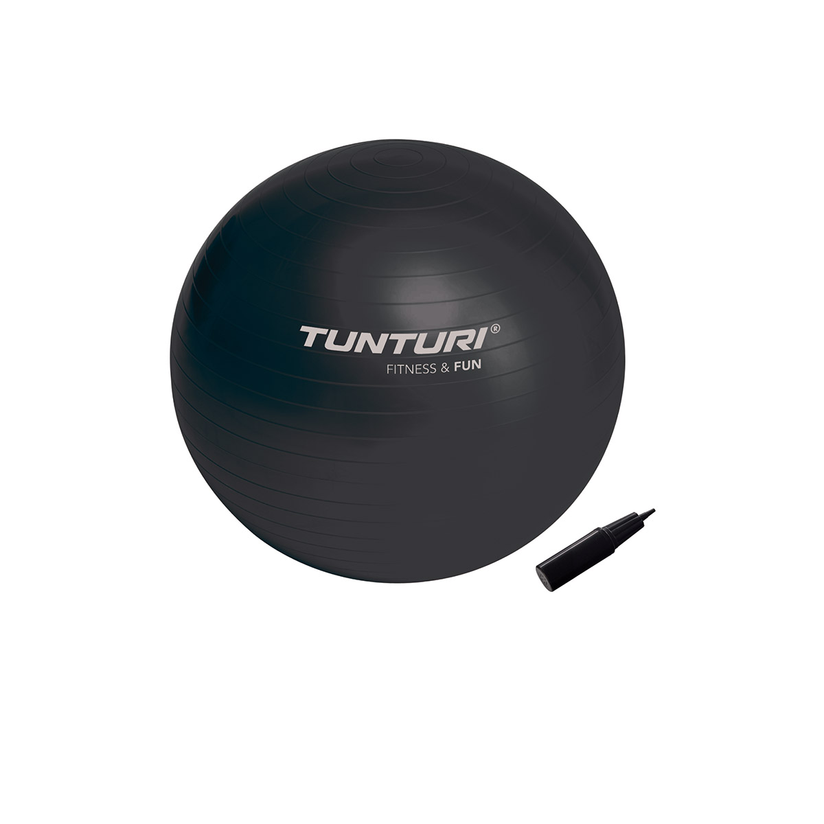 Gymbal Zwart (65cm) | Medicijnballen en gymballs | Fitnessartikelen ...